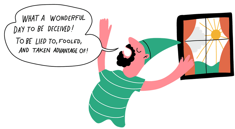 An Illustrated Guide to the 4 Types of Liars